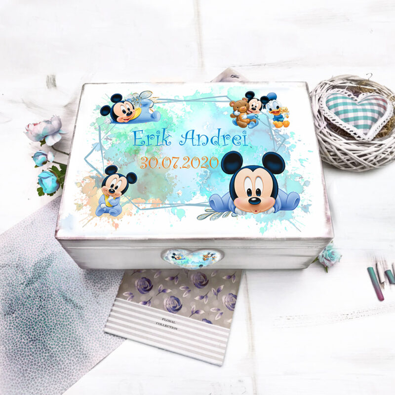 Bebe Soricel - cutie personalizata copii